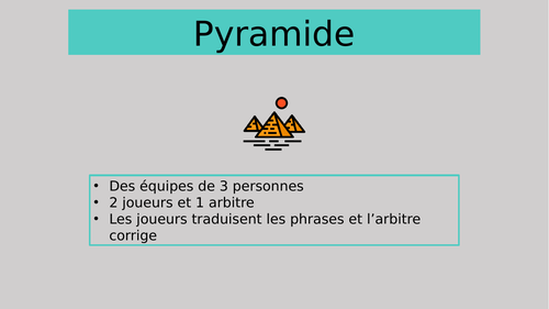 Pyramid Translation - Template | Teaching Resources