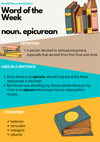 Word of the Week Posters (Autumn Term) | Teaching Resources