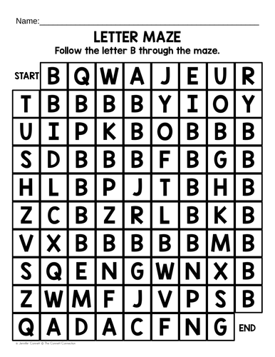 Letter B Worksheets | Teaching Resources