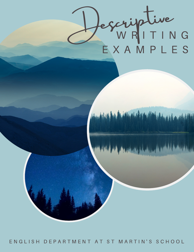Descriptive Writing - Exemplar Booklet | Teaching Resources