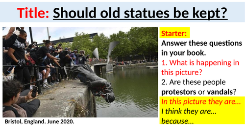 Should old statues be kept? Civil Rights, BLM, Black History Month ...