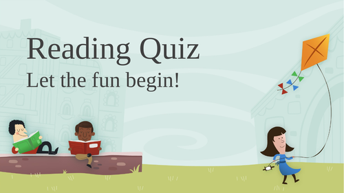 Reading for pleasure Quiz | Teaching Resources