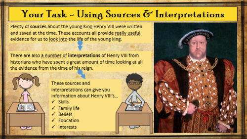 Henry VIII - Stereotype | Tudor Source Investigation | Teaching Resources