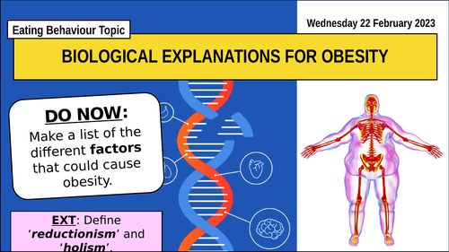A-Level Psychology - BIOLOGICAL EXPLANATIONS FOR OBESITY [Eating ...
