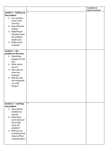 Writing Planning | Teaching Resources