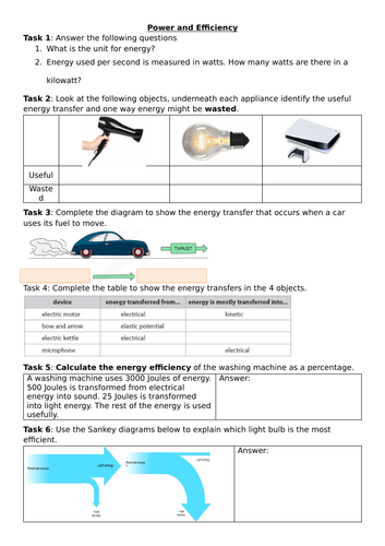8K Energy Transfers *BUNDLE* Exploring Science | Teaching Resources