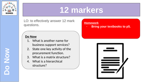 Unit 1 Business Environment OCR CTech (1 of 2) | Teaching Resources