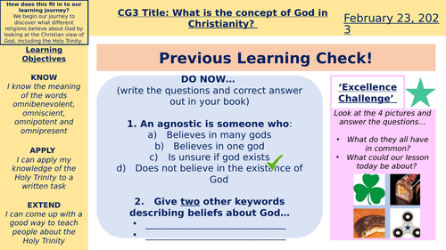 Concepts of God: Complete Unit (RE/RS) | Teaching Resources