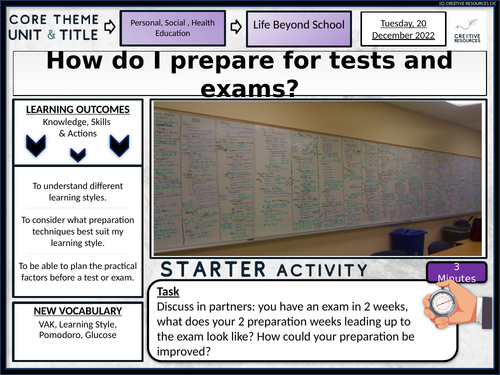 Prepare for tests and exams | Teaching Resources