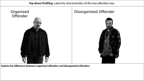 A Level Psychology Offender Profiling The Top Down Approach [forensic Psychology] Teaching