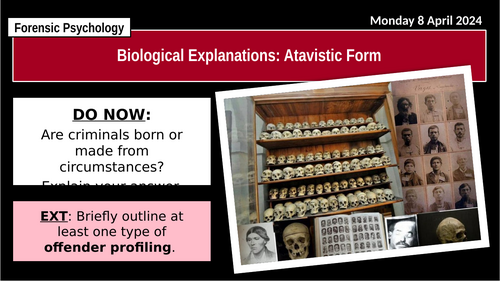 A-Level Psychology - LOMBROSO'S ATAVISTIC FORM [Forensic Psychology ...