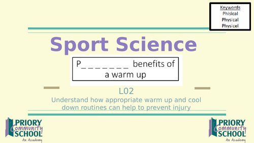Sports Science 2022+ R180 | Teaching Resources