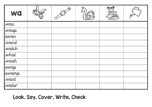 wa reading and spelling | Teaching Resources