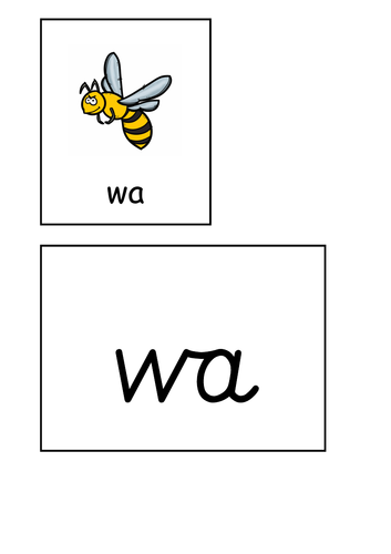 wa reading and spelling | Teaching Resources