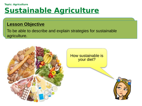 Sustainable Agriculture | Teaching Resources