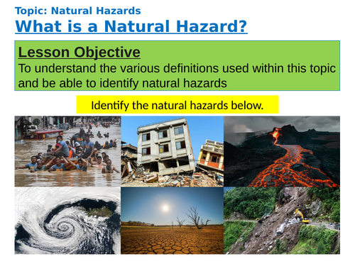 Natural Hazards KS4 | Teaching Resources