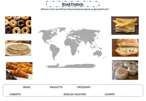 Food Technology: Bread across the World: Starter and Plenary Activities ...