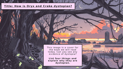 Dystopian Fiction Scheme | Teaching Resources