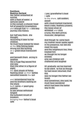 Around the World Poetry Scheme | Teaching Resources