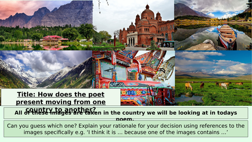 Around the World Poetry Scheme | Teaching Resources