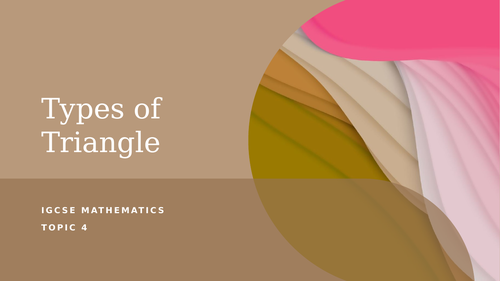 Types of triangles - PowerPoint Lesson | Teaching Resources