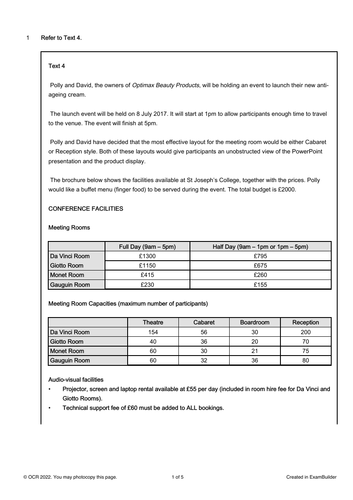 Business Communication Documents | Teaching Resources