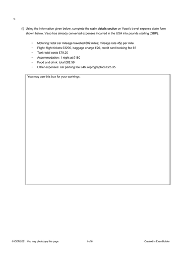 Using Business Documents | Teaching Resources