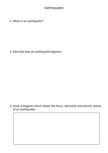 iGCSE Environmental management Chapter 6 Natural hazards lessons ... iGCSE Environmental management Chapter 6 Natural hazards lessons ...