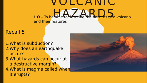 iGCSE Environmental management Chapter 6 Natural hazards lessons ...