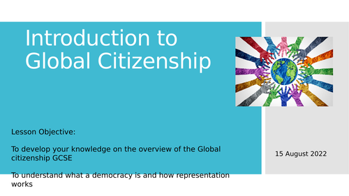 Global Citizenship IGCSE Full Theme 1 | Teaching Resources