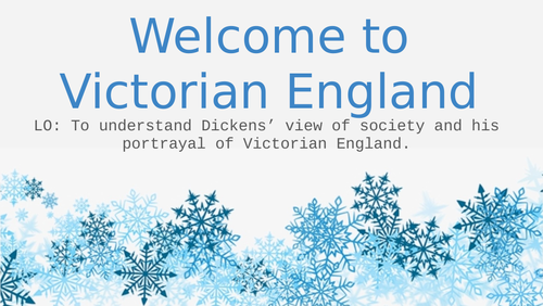 A Christmas Carol - Context | Teaching Resources