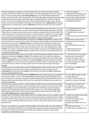 OCR Crime and Punishment - Medieval and Tudor | Teaching Resources