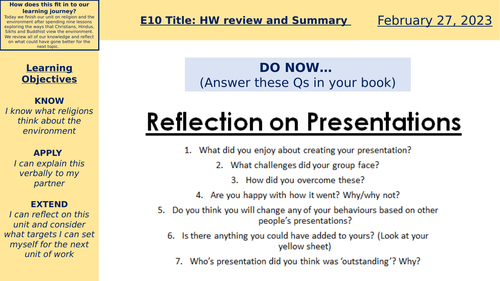 Religion & Environment: Complete Unit (RE/RS) | Teaching Resources