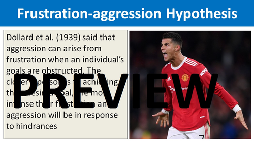 Frustration-aggression hypothesis - AQA A Level Psychology (Aggression ...