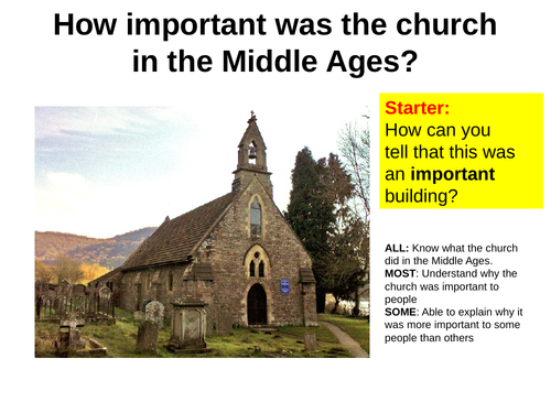 Power of the Medieval Church | Teaching Resources