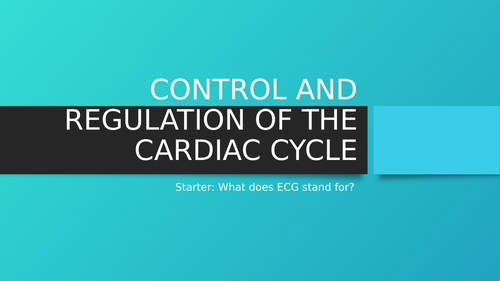 CTEC Unit 4 LO1 - Cardiovascular system | Teaching Resources