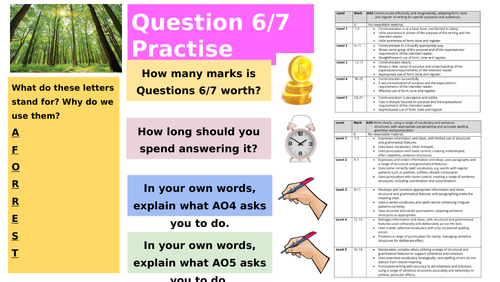 Edexcel Igcse English Language Transactional Writing Section B Questions 6 7 Teaching