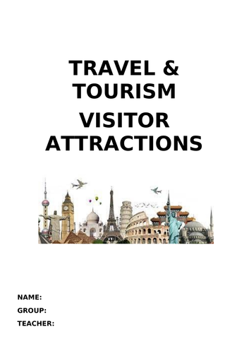 Unit 9: Visitor Attractions LA B Level 3 | Teaching Resources