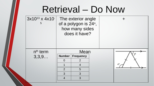 EdExcel GCSE Higher Unit 8 - Transformations & Constructions | Teaching Resources