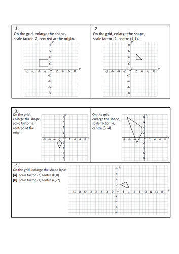 EdExcel GCSE Higher Unit 8 - Transformations & Constructions | Teaching ...