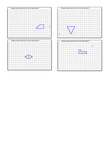 EdExcel GCSE Higher Unit 8 - Transformations & Constructions | Teaching Resources