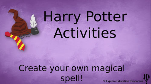 Wizard Book Day Activities - 4 Lesson Plans, PowerPoints and Worksheets ...