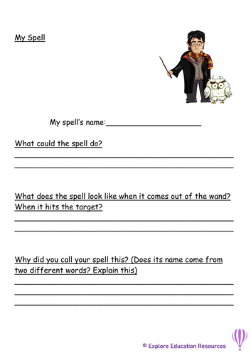 Wizard Book Day Activities - 4 Lesson Plans, PowerPoints and Worksheets ...