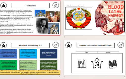 The New Economic Policy (NEP) Lenin's Russia | Teaching Resources