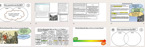 The New Economic Policy (NEP) Lenin's Russia | Teaching Resources
