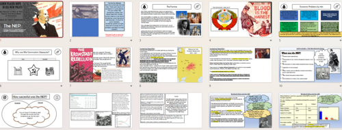 The New Economic Policy (NEP) Lenin's Russia | Teaching Resources