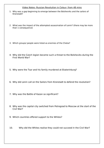 The New Economic Policy (NEP) Lenin's Russia | Teaching Resources