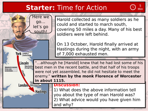 KS3 Normans - Why Did William Win the Battle of Hastings? | Teaching ...