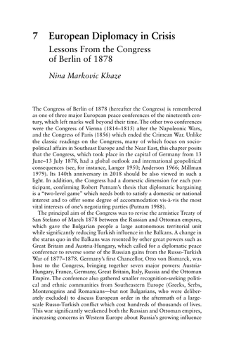 The Congress of Berlin 1878 | Teaching Resources