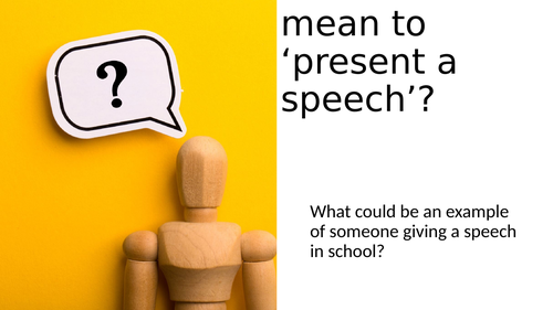 Dot Points - Speech Writing for KS1 | Teaching Resources